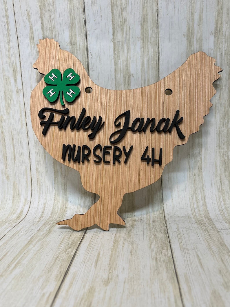 Show Chicken Pen Sign Show Poultry Sign Custom Chicken Coop - Etsy