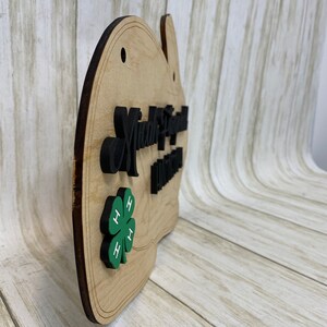 Show Rabbit Pen Sign, Custom Rabbit, Wood Livestock Show Sign With 3D ...