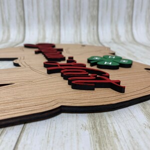 Show Steer Stall Sign, Wood Livestock Show Sign With 3D Raised Letters ...