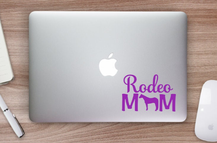 Rodeo Mom Decal Barrel Racer Mom Rodeo Decal Bull Rider | Etsy