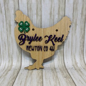 Show Chicken Pen Sign Show Poultry Sign Custom Chicken Coop - Etsy