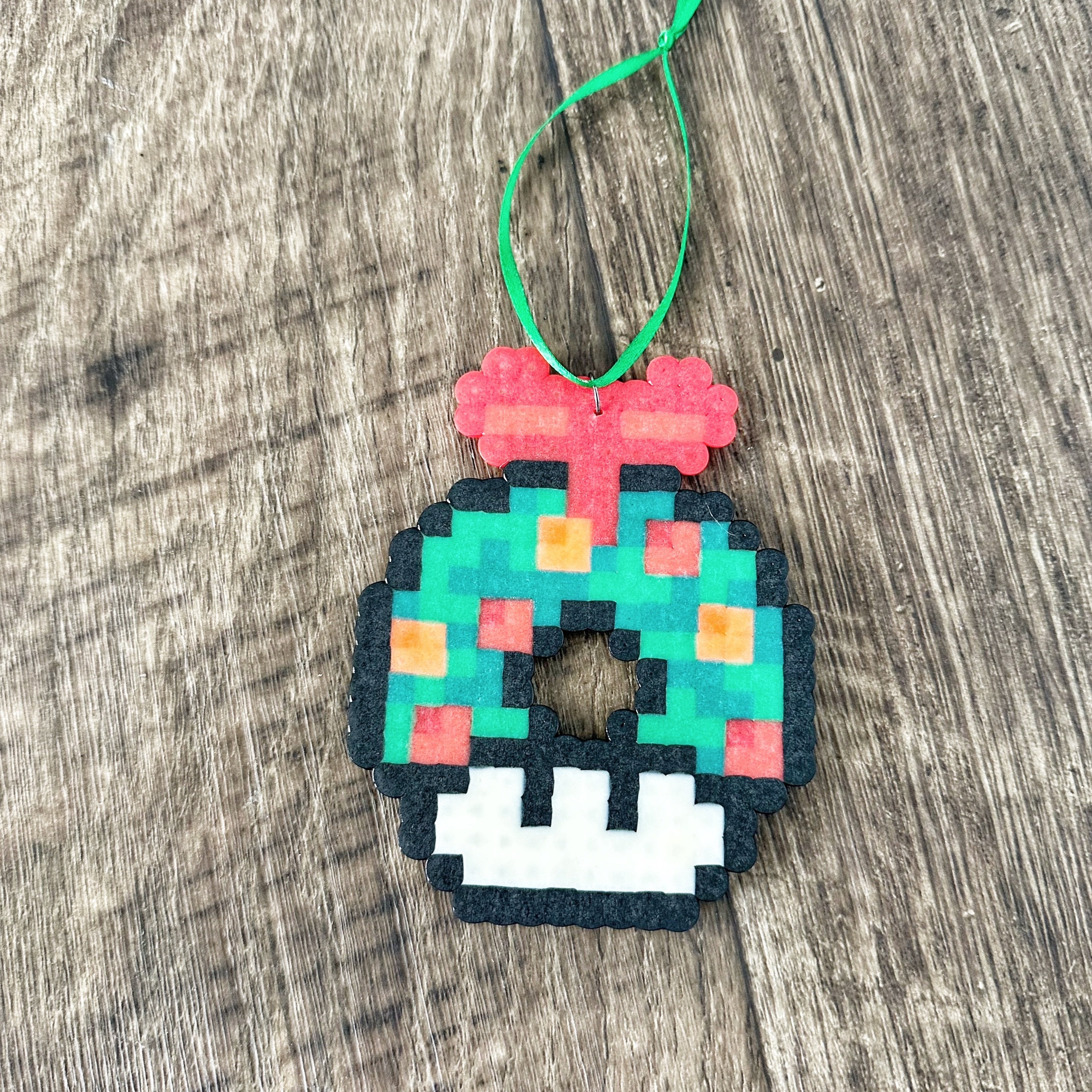 Large Super Mario Bros Christmas Decor | Geeky Tree Ornament | Video ...