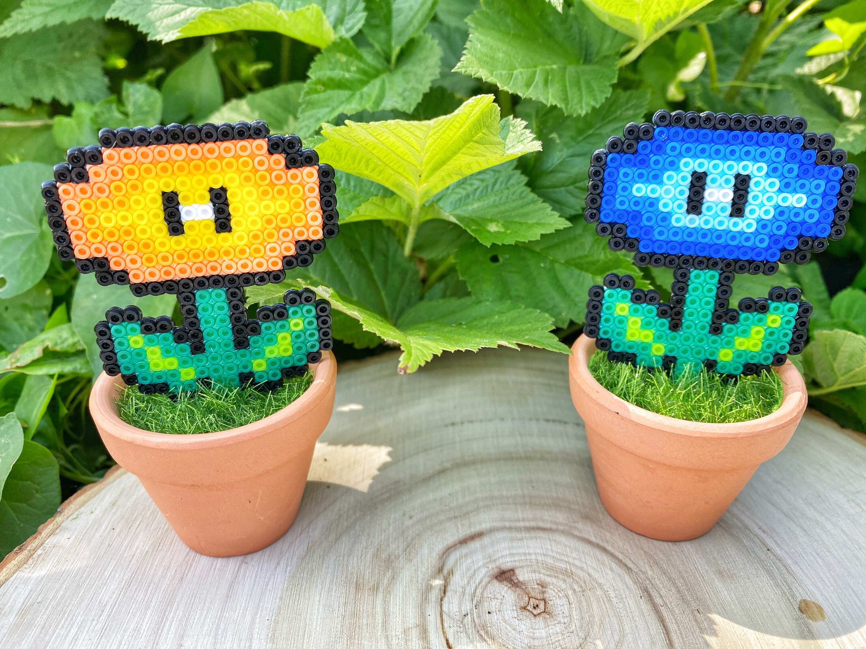 Fire and Ice Mario Flowers | Mario Kart | Video Game Decor | Boys Video ...