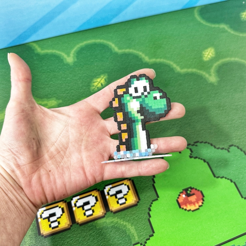 Lochness Yoshi Super Mario Bros Game | Video Game Decor | Retro Gaming ...
