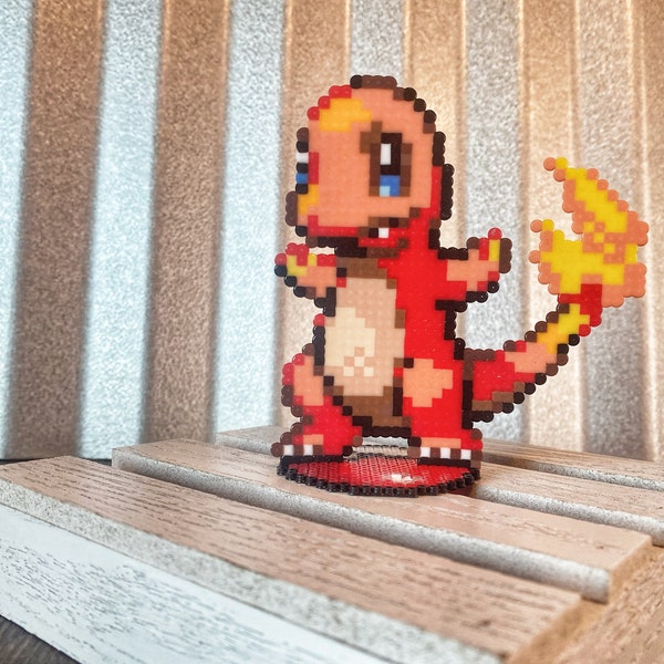 Charmander Pixel Art - Etsy