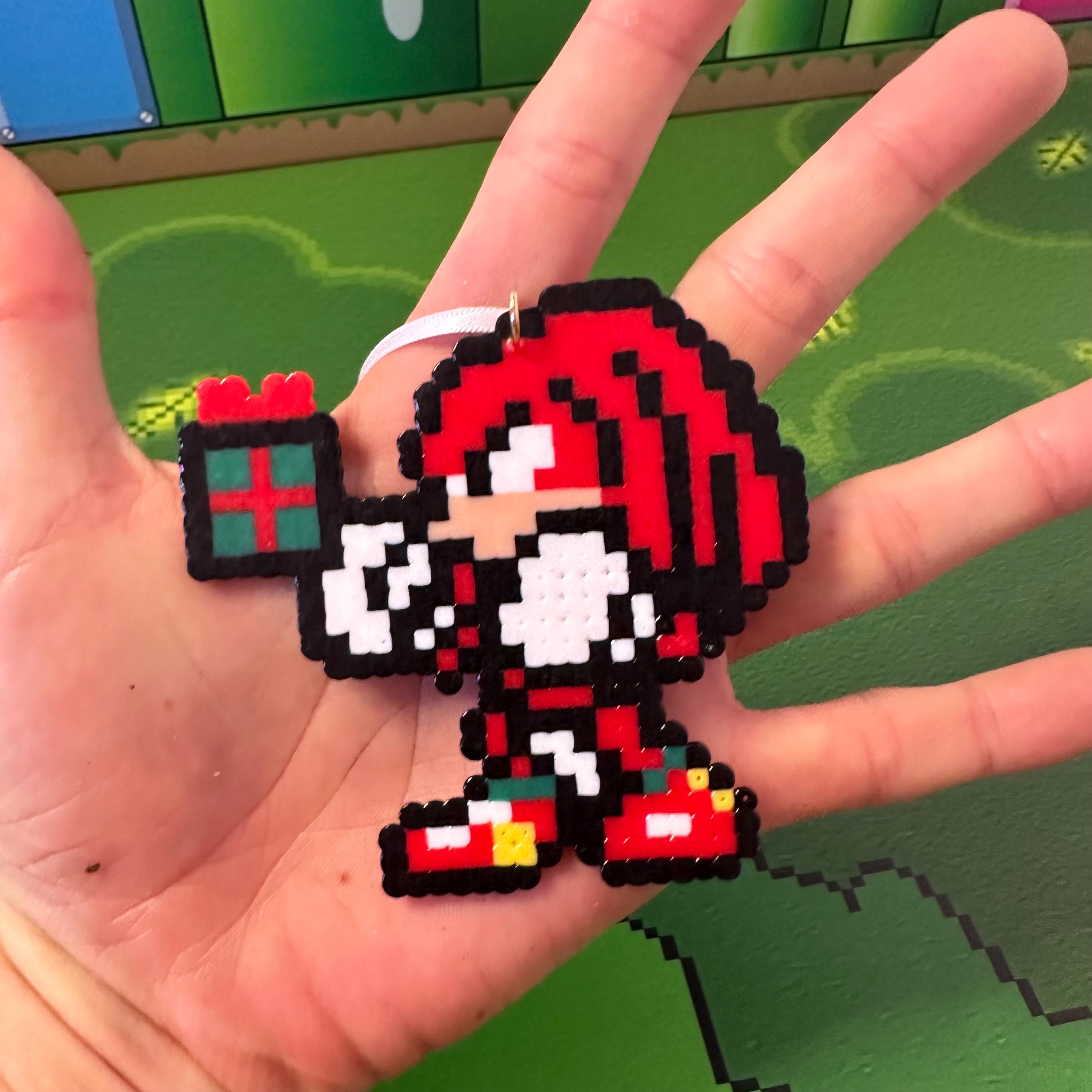 Knuckles From Sonic Christmas Tree Ornament Set | SEGA Video Game ...