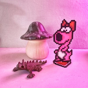 Birdo Super Mario Character| Video Game Decor | Retro Gaming | 8 Bit ...