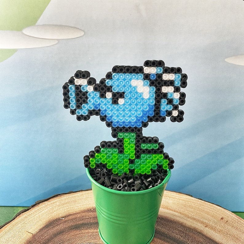 Large Potted Plants Vs Zombies Snowpea Peashooter Plant | Video Game ...