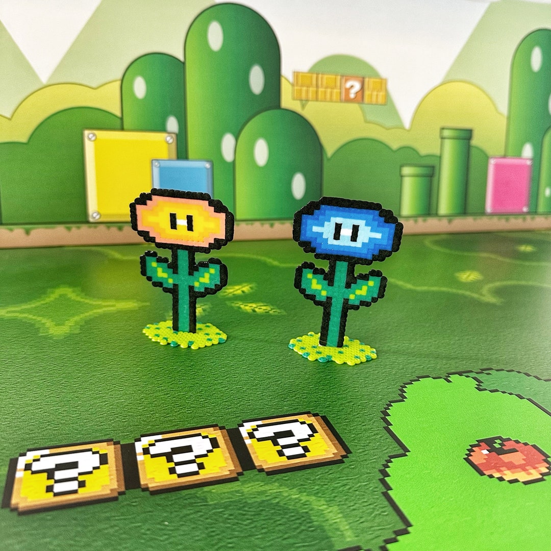 Retro Video Game Flowers | Game Room Decor | Nintendo Decor for Boys ...