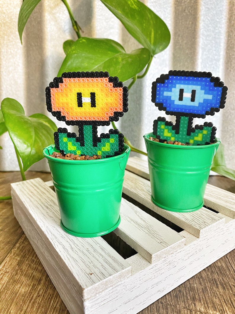 Retro Video Game Character Game Room Decor Nintendo Decor | Etsy