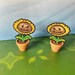 Potted Sunflower Fred Plants Vs Zombies Plants Video Game - Etsy