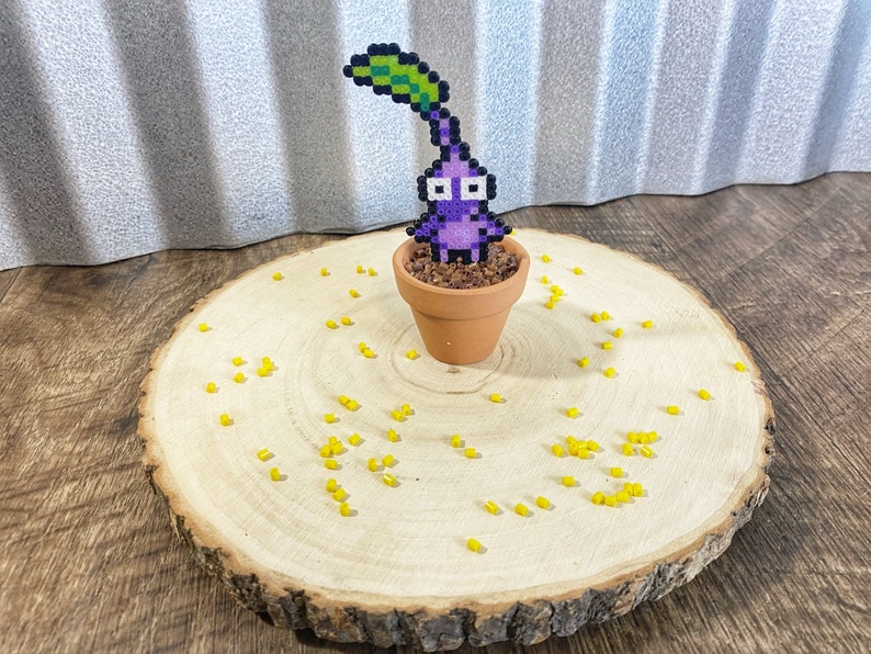 Pikmin Potted Plants | Video Game Decor | Desk Plant | Game Room Decor ...