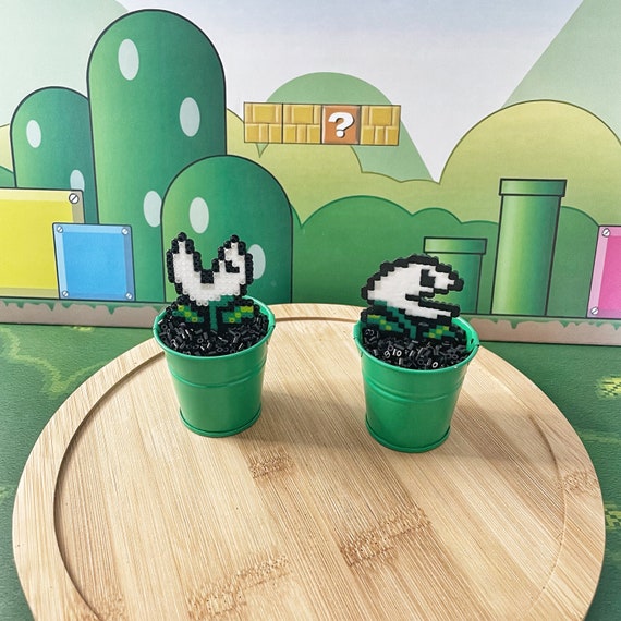 Mario Brothers Eating Plant