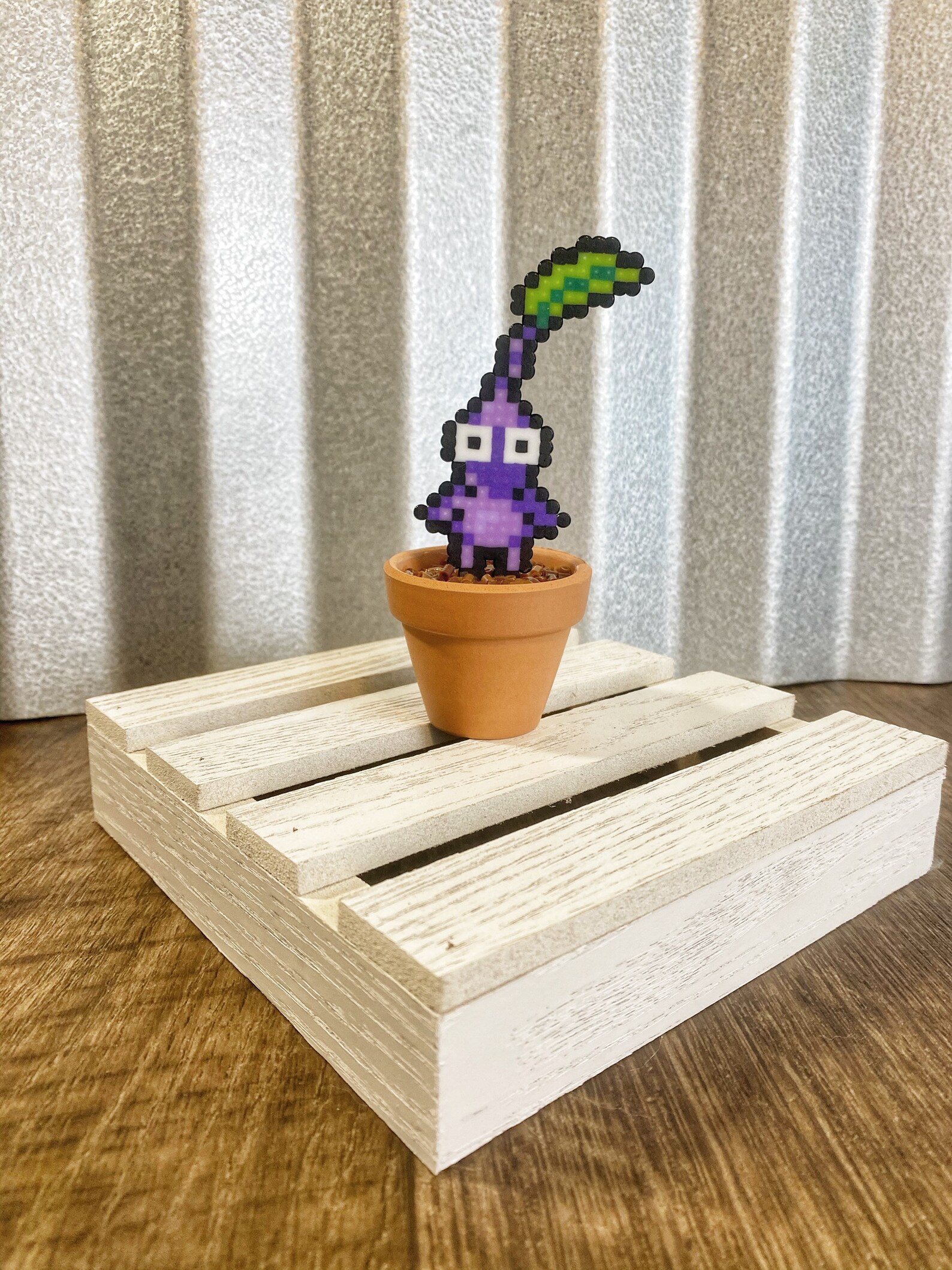 Pikmin Potted Plants | Video Game Decor | Desk Plant | Game Room Decor ...