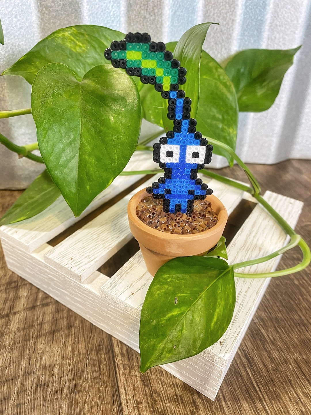 Pikmin Potted Plants | Video Game Decor | Desk Plant | Game Room Decor ...