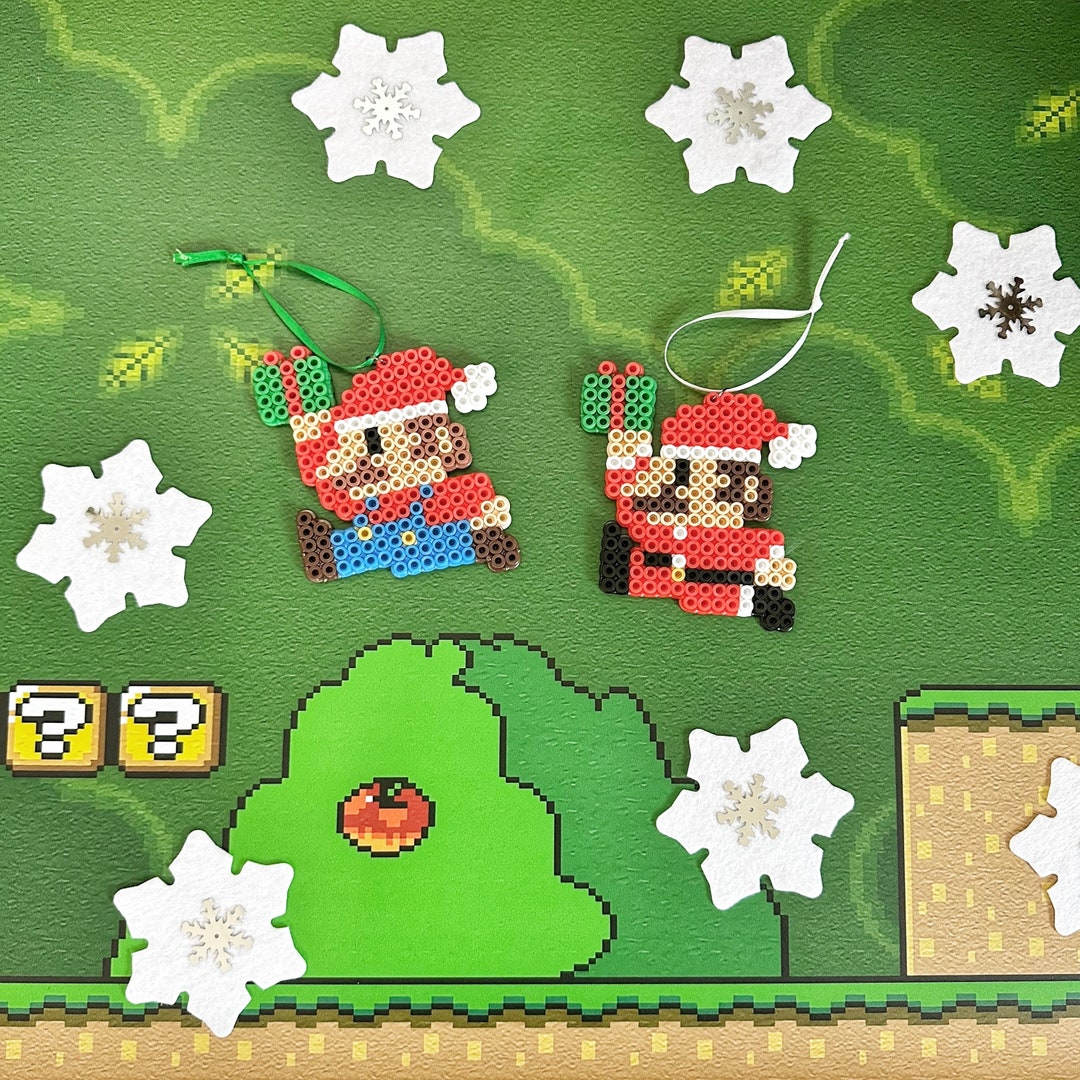 Large Super Mario Bros Luigi Christmas Decoration | Video Game Holidays ...