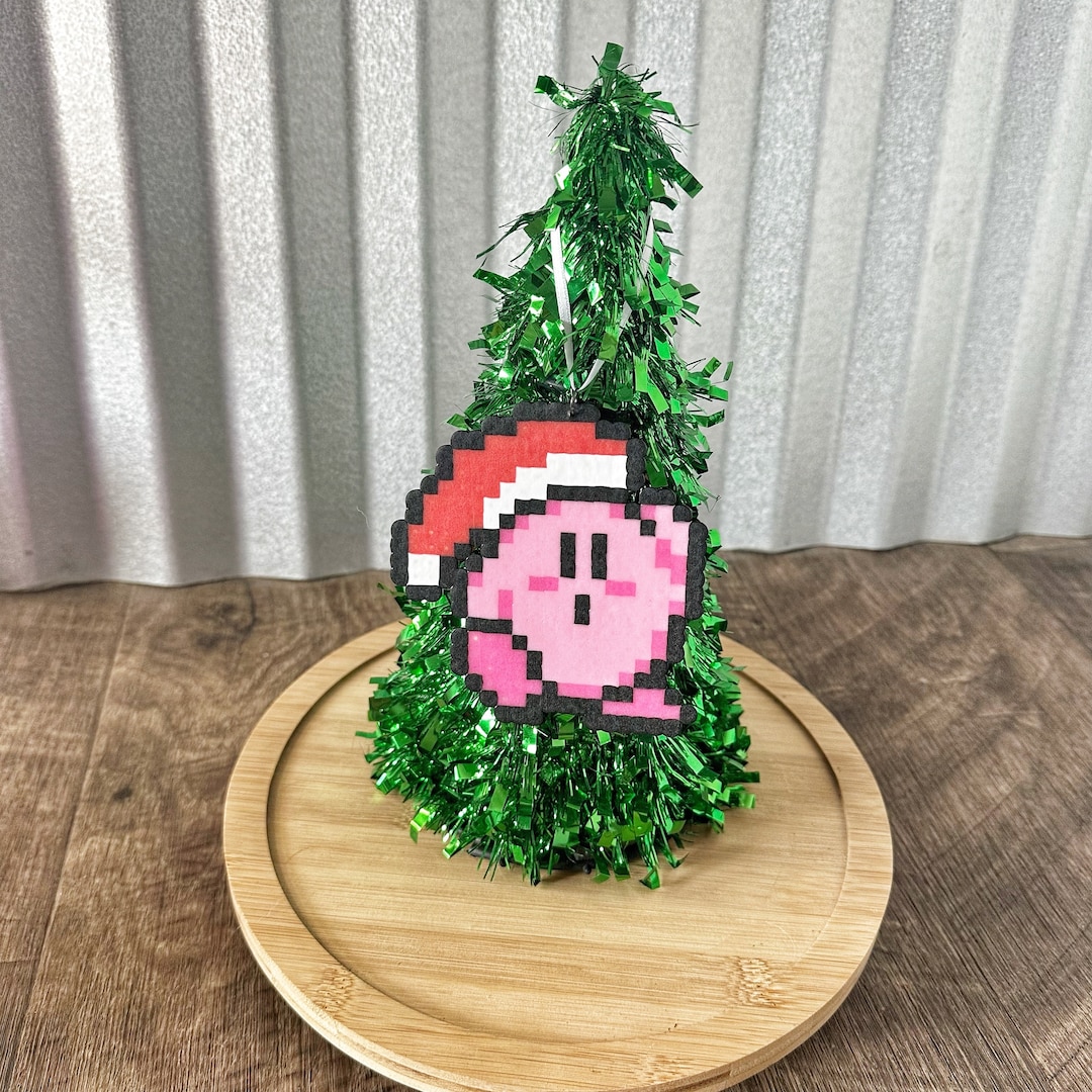 Large Kirby Santa Video Game Themes Christmas Decorations | Nerdy Tree ...