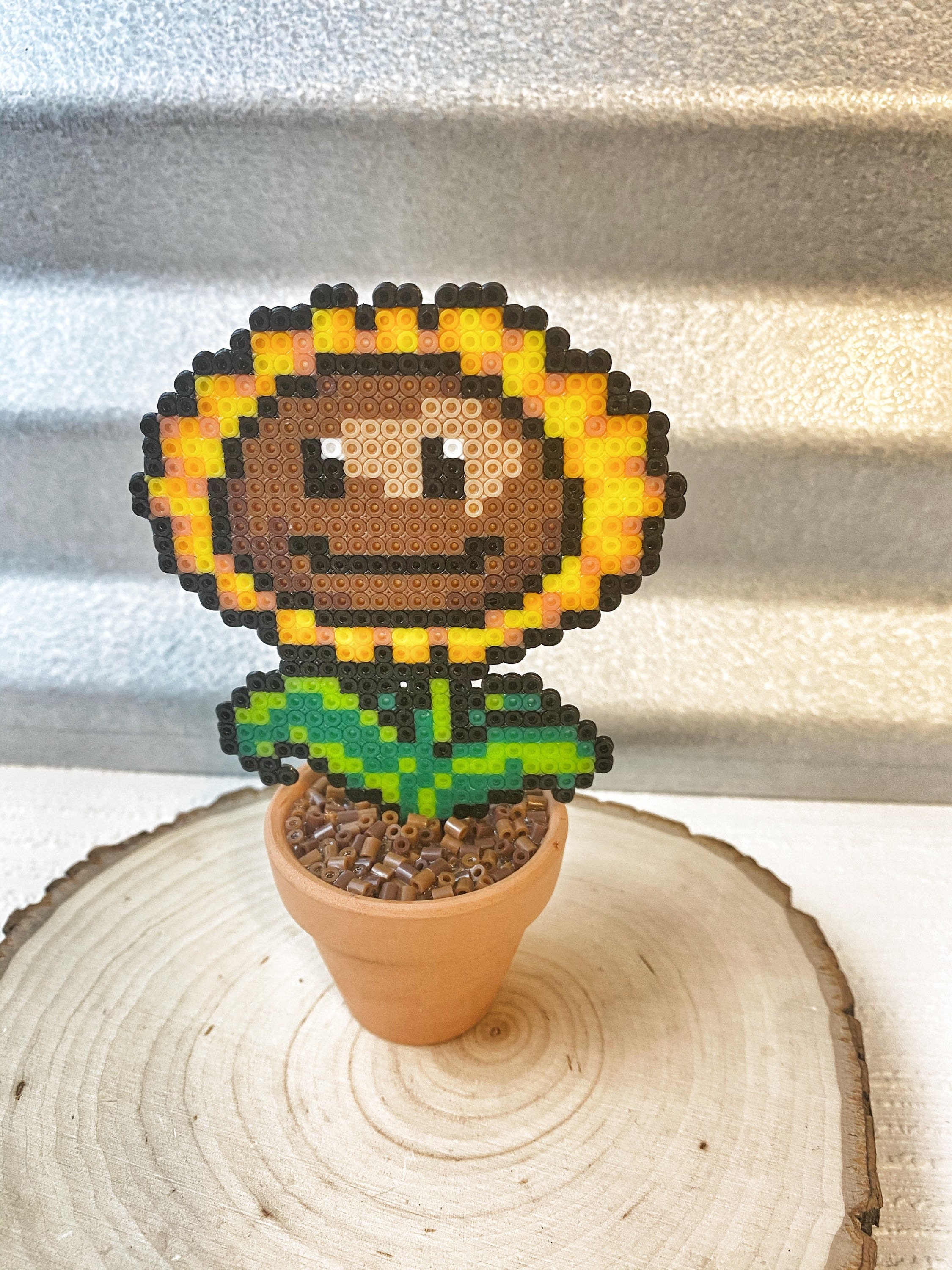Potted Sunflower Fred Plants Vs Zombies Plants Video game | Etsy