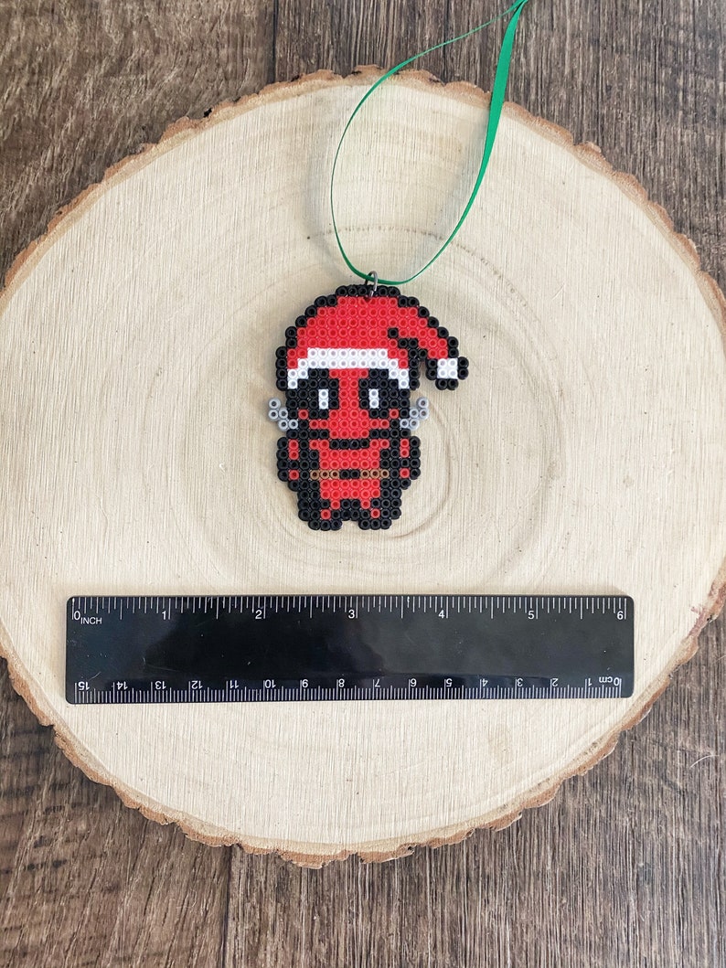 Deadpool Christmas Decorations Nerdy Tree Ornaments Video - Etsy