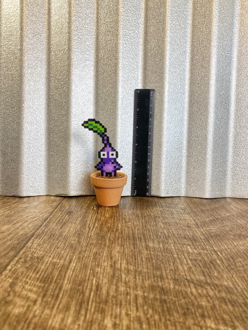 Pikmin Potted Plants | Video Game Decor | Desk Plant | Game Room Decor ...