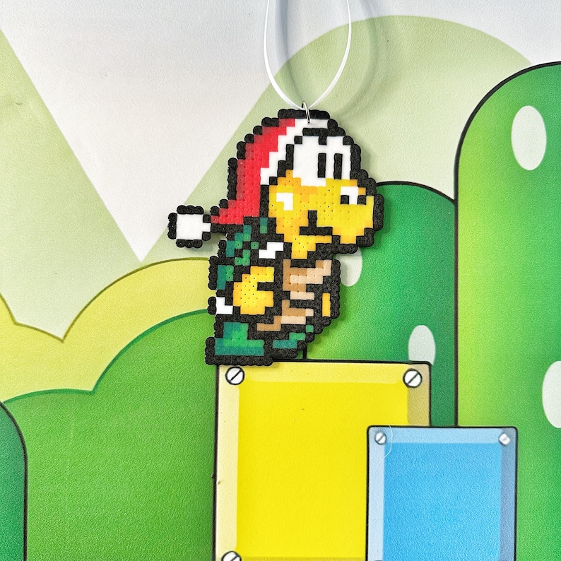 Super Mario Koopa Troopa Christmas Decoration | Nerdy Tree Ornaments ...