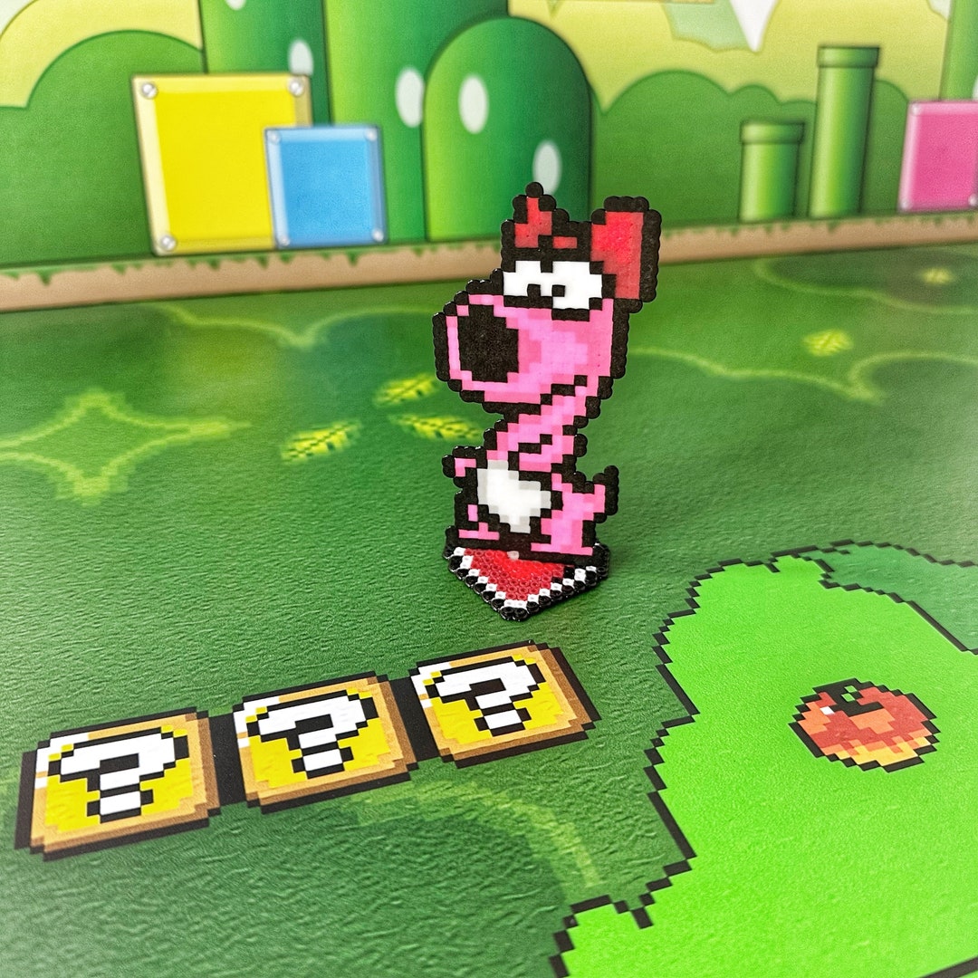 Birdo Super Mario Character| Video Game Decor | Retro Gaming | 8 Bit ...