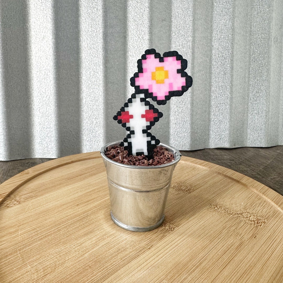 Pikmin Potted Plants | Video Game Decor | Desk Plant | Game Room Decor ...