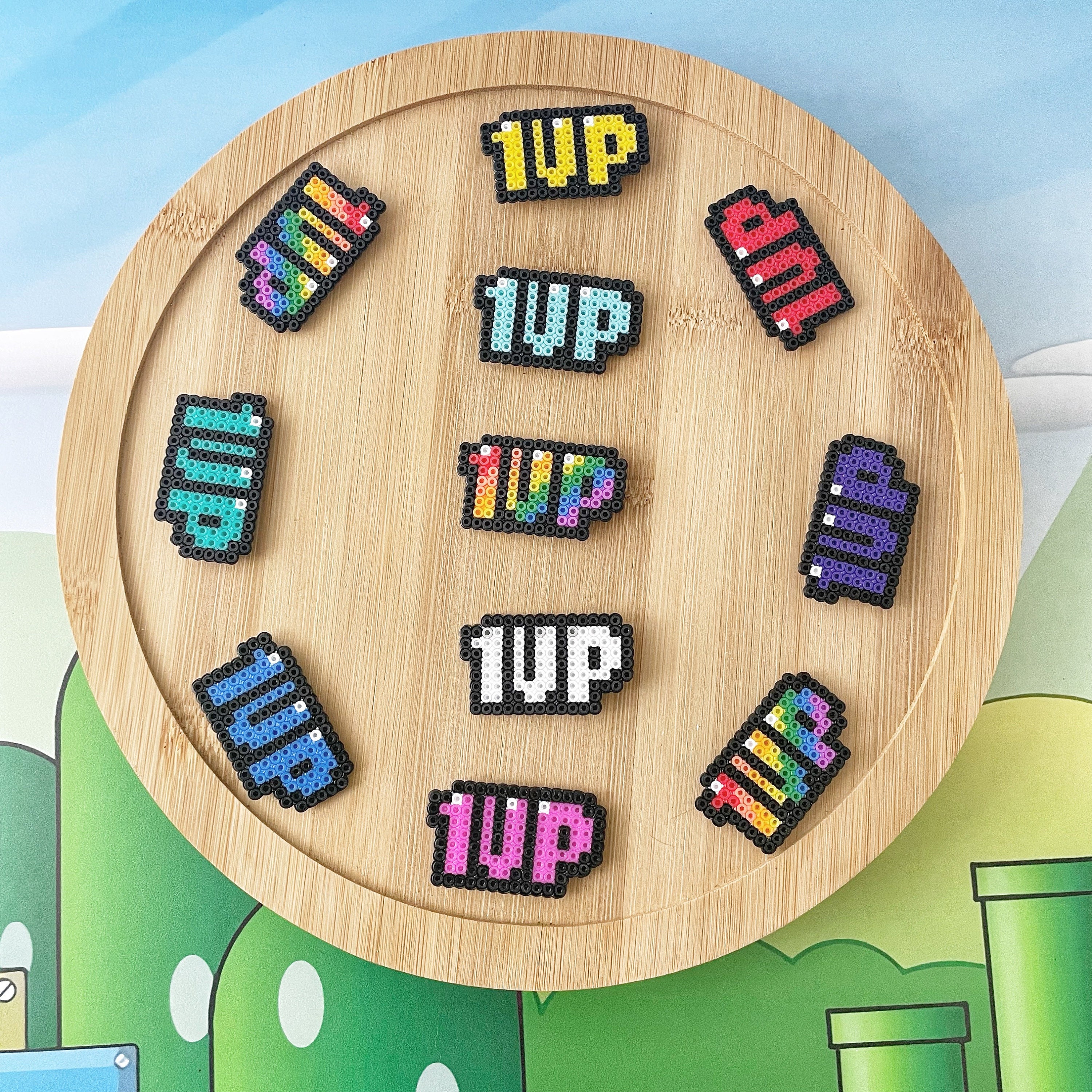 1-up 1UP Pixel Art Magnet | Extra Lives Magnet | Pixel Art | Video Game ...