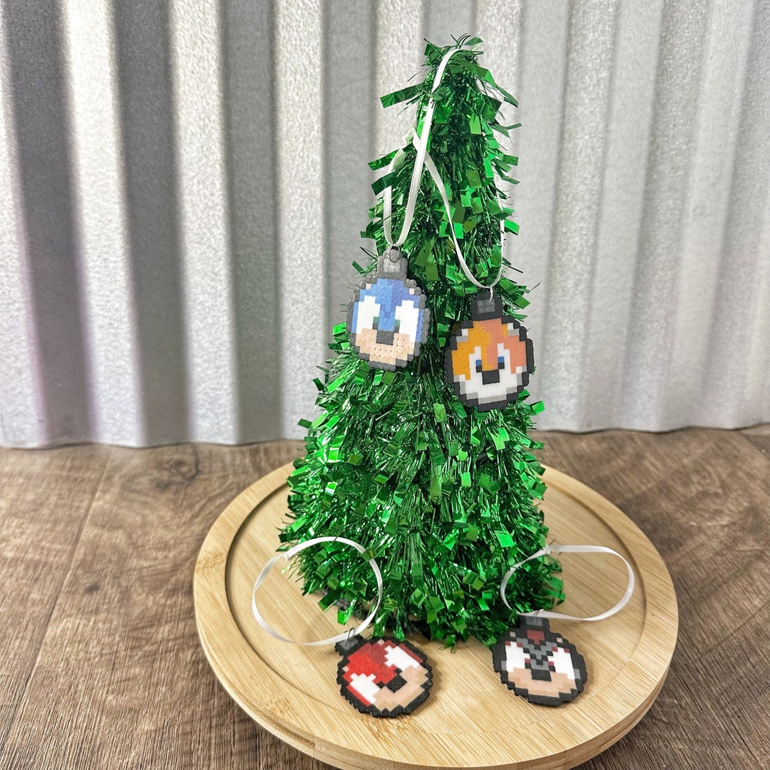 Sonic Game Character Christmas Tree Decoration Ornaments | Video Game ...