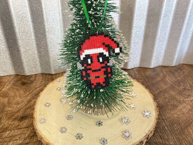 Deadpool Christmas Decorations Nerdy Tree Ornaments Video - Etsy
