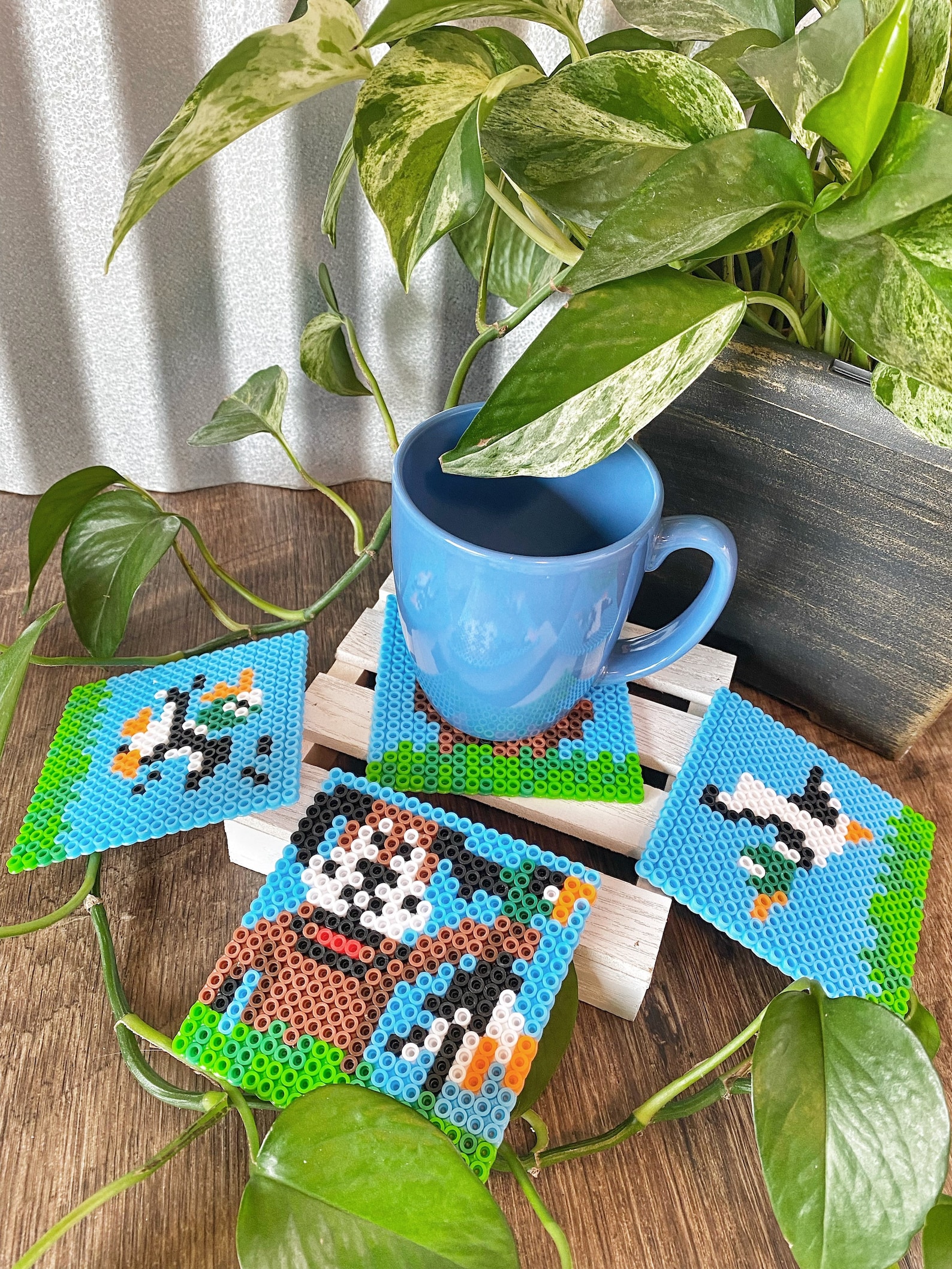 Duckhunt Coaster Set Retro Gamer Gift Geeky Coasters - Etsy