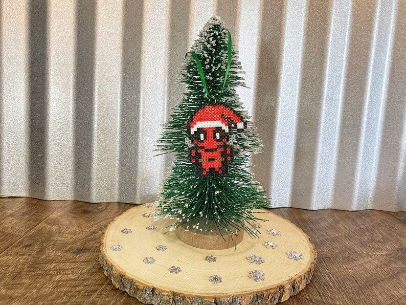 Deadpool Christmas Decorations Nerdy Tree Ornaments Video - Etsy