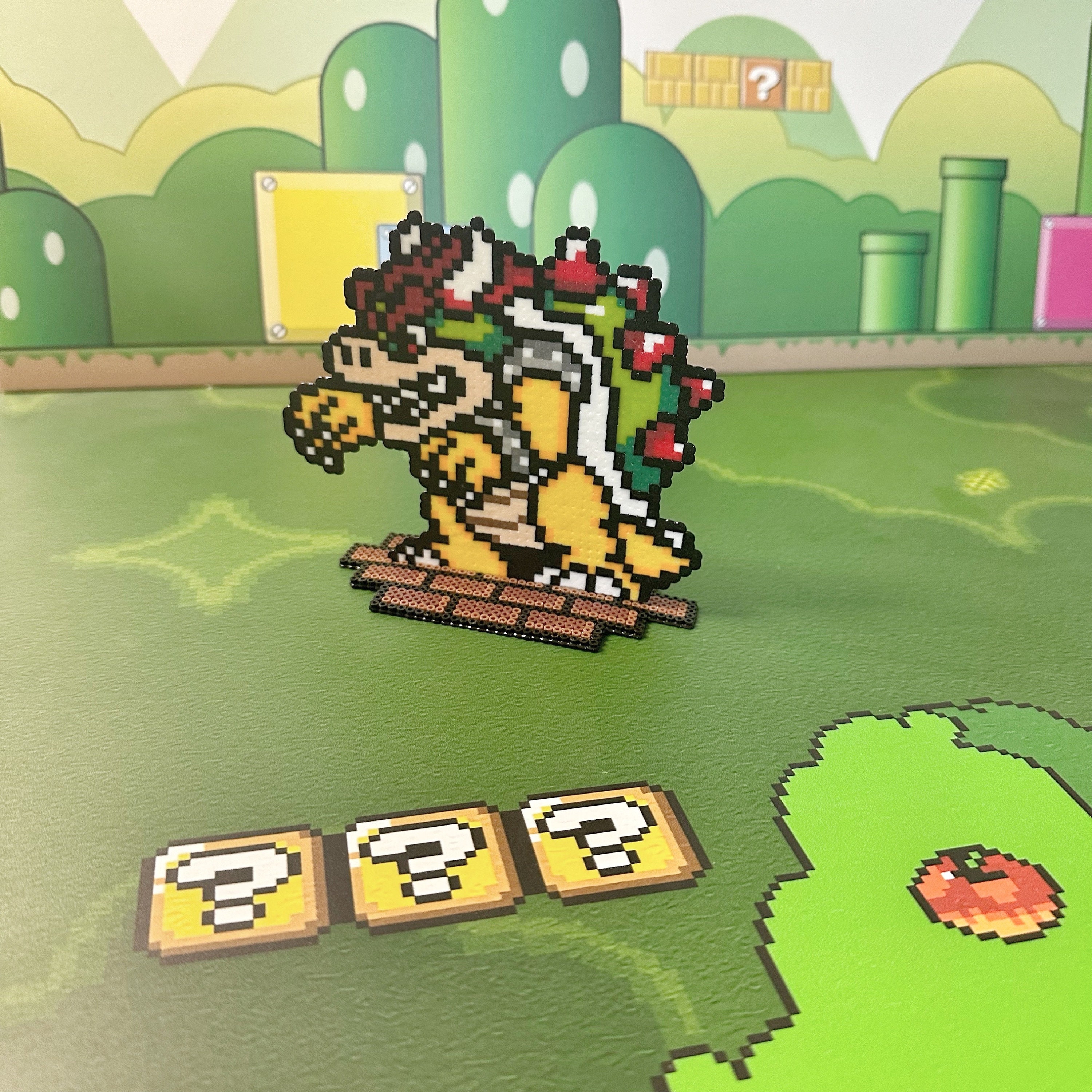 Bowser Super Mario World 3D Standing Characters | Video Game Decor ...