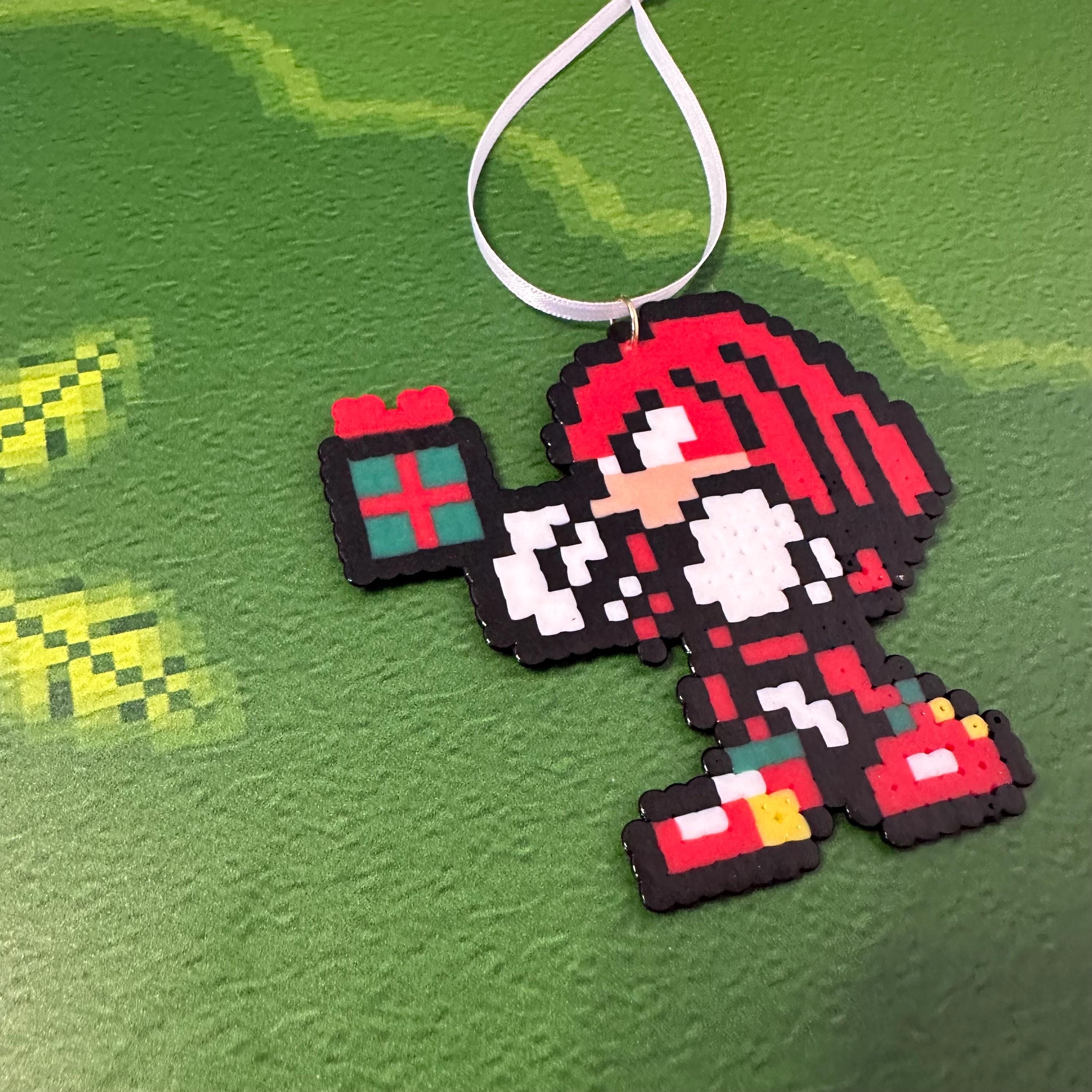 Knuckles From Sonic Christmas Tree Ornament Set | SEGA Video Game ...