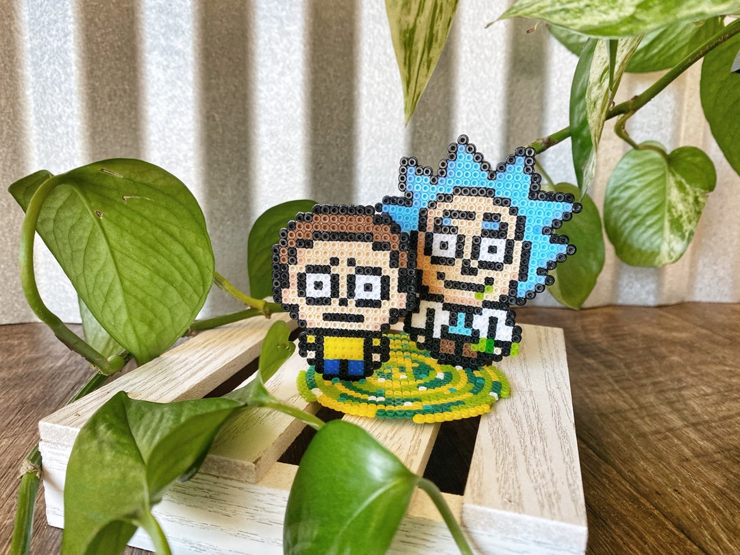 Rick and Morty 3D Desk Toy | Adult Swim Characters | Geek Decor | Retro ...