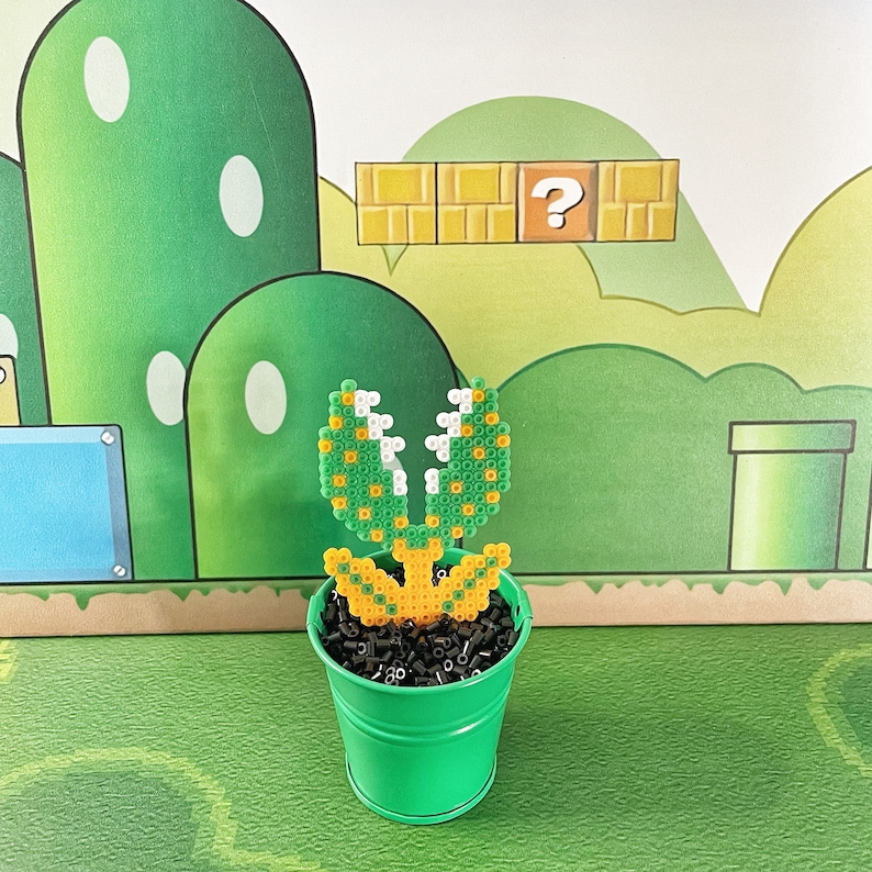 Retro Gamer Piranha Super Mario Plants Video Game Decor - Etsy