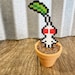 Pikmin Potted Plants | Video Game Decor | Desk Plant | Game Room Decor ...
