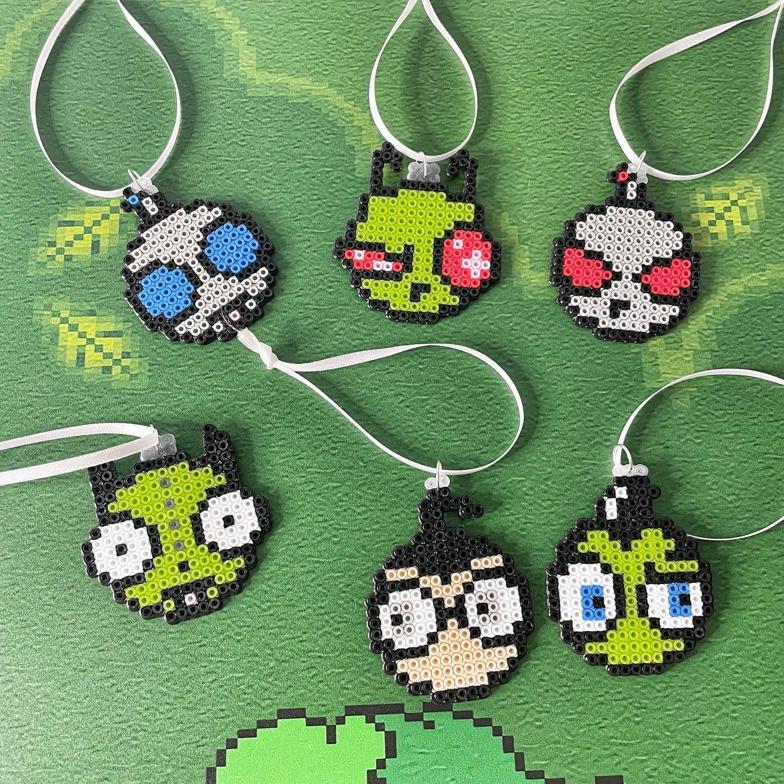 Invader Zim Christmas Decorations Nerdy Tree Ornaments - Etsy