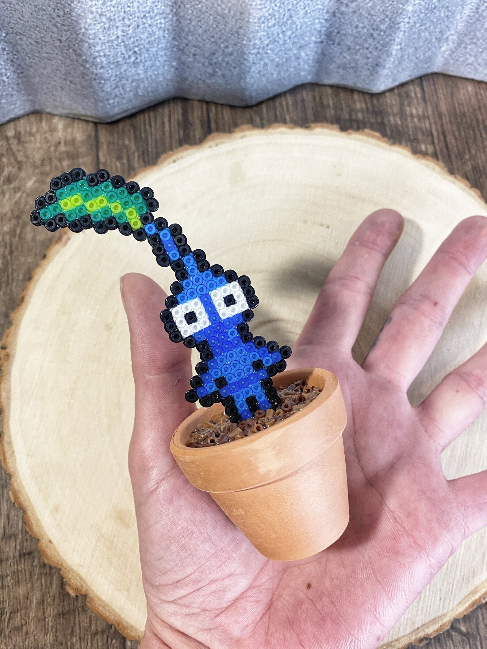 Pikmin Potted Plants | Video Game Decor | Desk Plant | Game Room Decor ...
