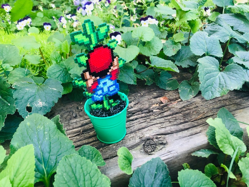 Climbing Mario Plants Video game decor Desk Plant Game | Etsy
