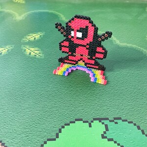 Deadpool Character Sprite Video Game Decor Retro Gaming Art 8 Bit Art ...