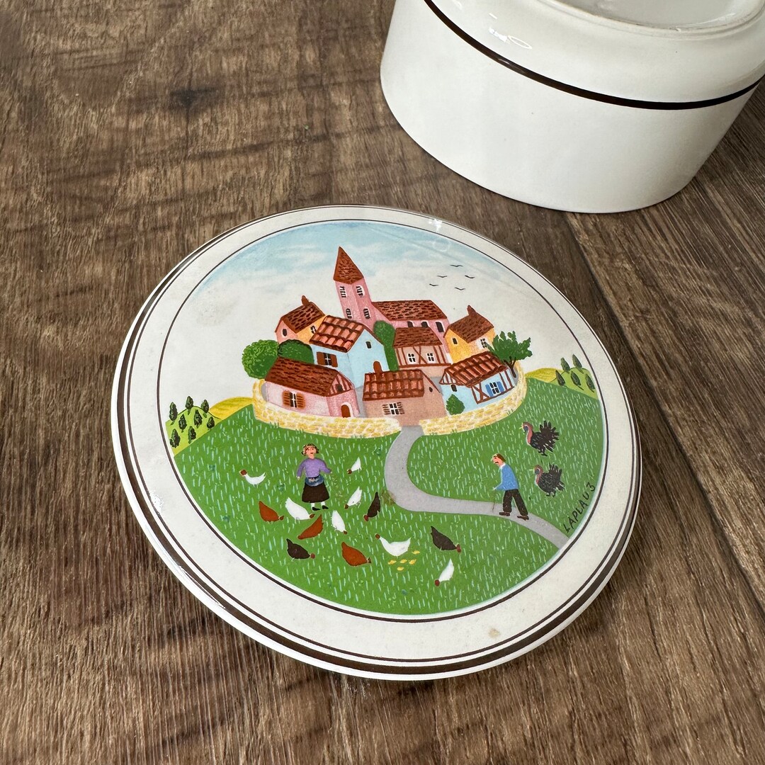 Vintage Naif Design Villeroy and Boch Porcelain 4 - Etsy