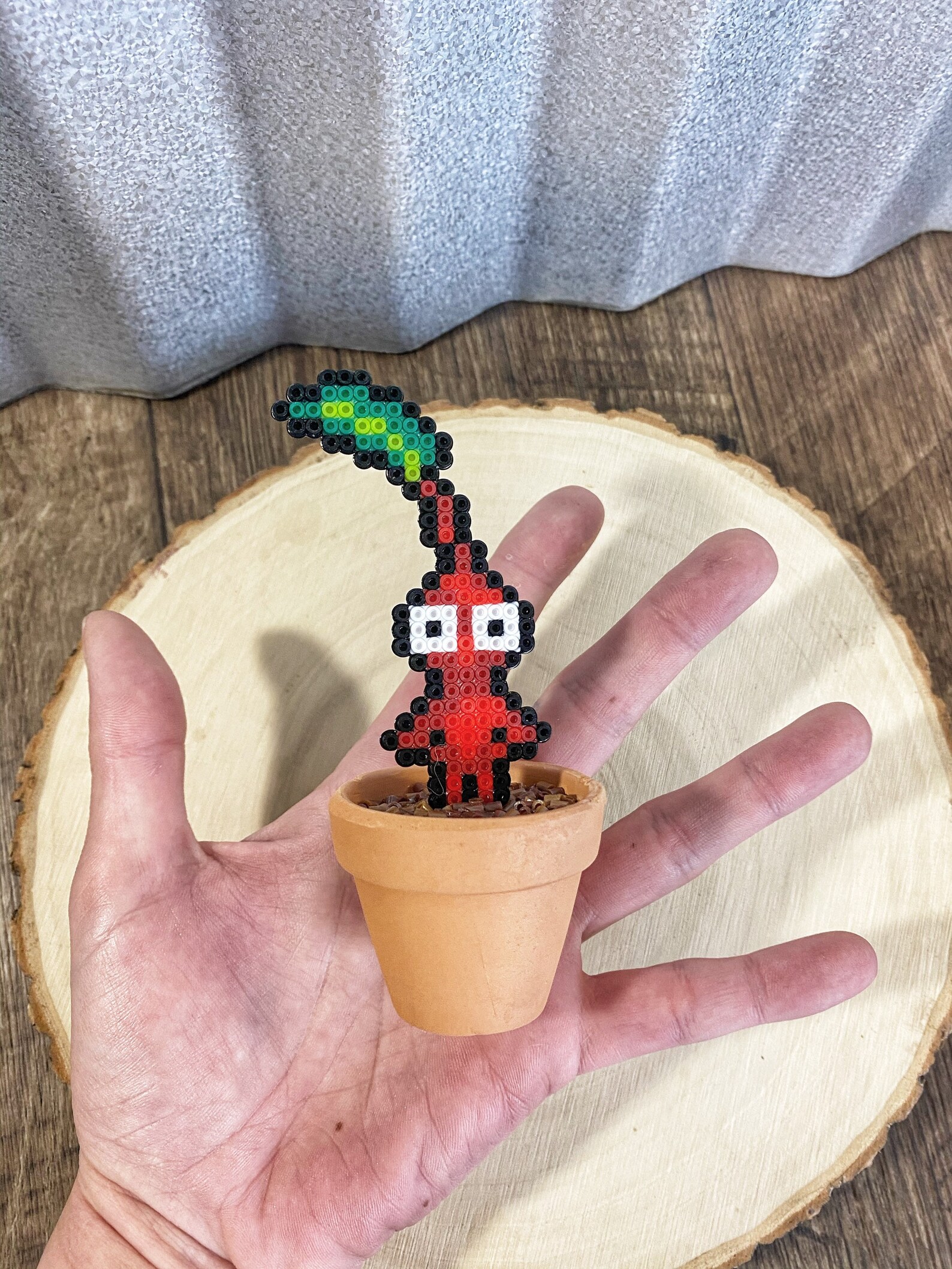 Pikmin Potted Plants | Video Game Decor | Desk Plant | Game Room Decor ...