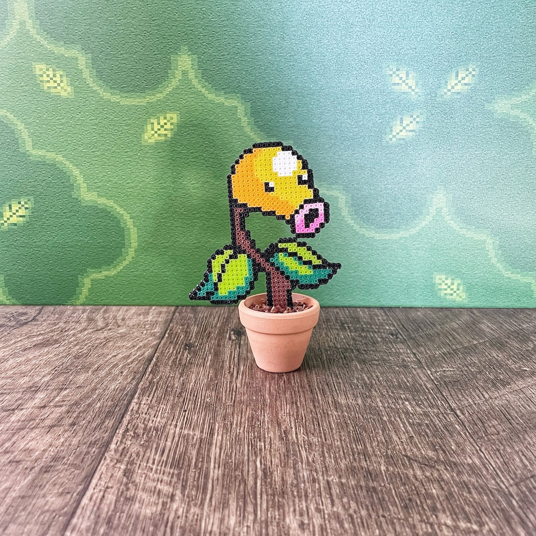 Bellsprout Pokemon Grass Plants Video Game Decor Desk Plant Game Room ...