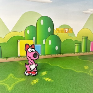 Birdo Super Mario Character| Video Game Decor | Retro Gaming | 8 Bit ...