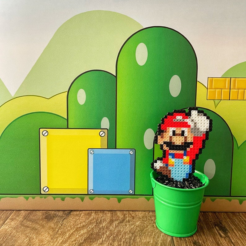 Mario Warp Tube Plant Video Game Decor Desk Plant Game - Etsy