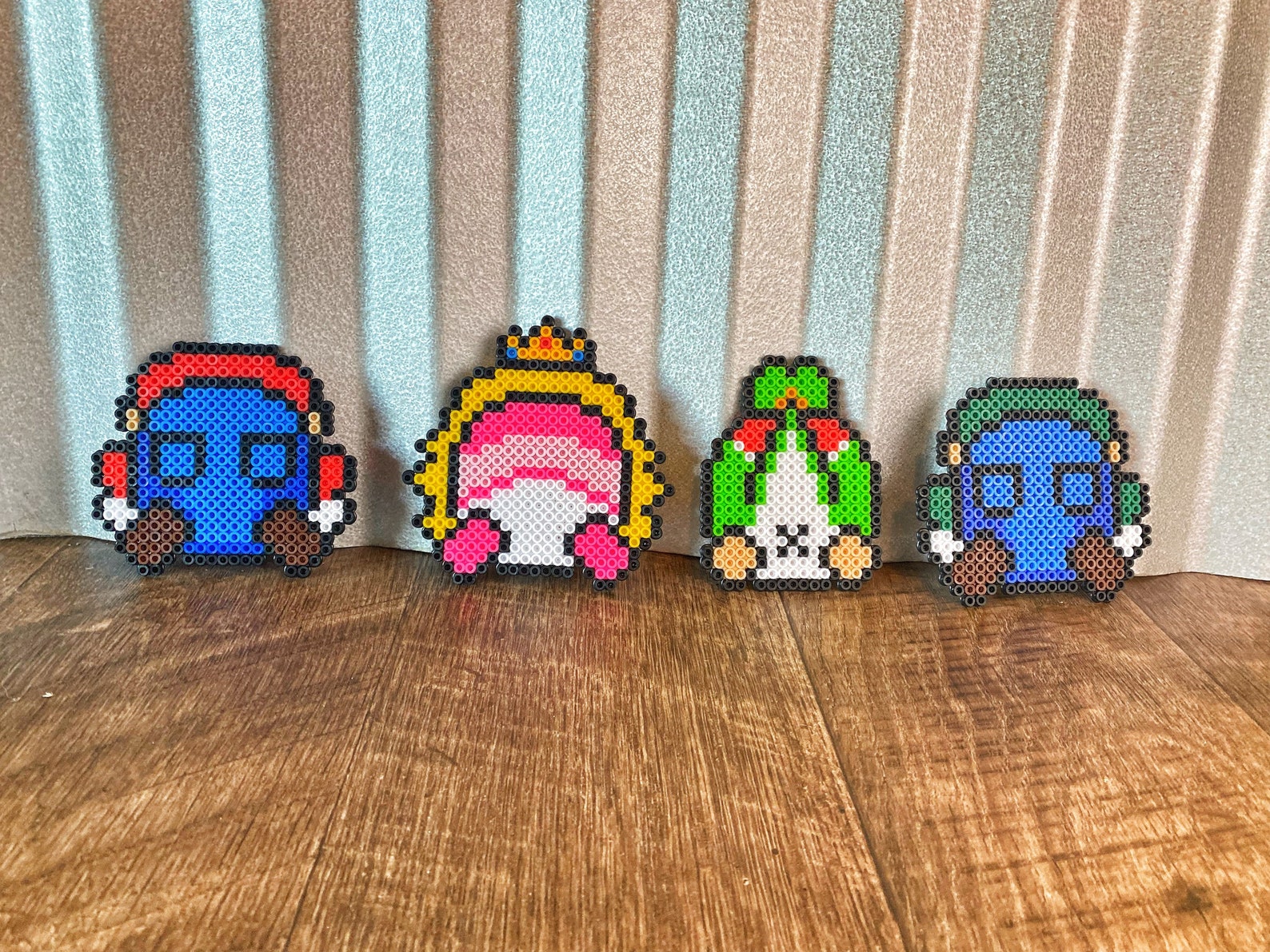 Super Mario Coaster Set Nintendo Gift Geeky Coasters | Etsy