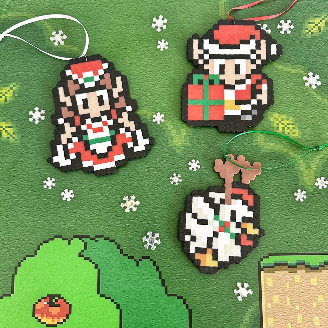 Large Link and Zelda Christmas Ornament | Nerdy Holiday Decor | Video ...