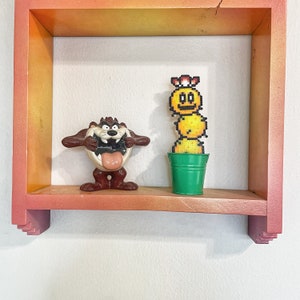 Super Mario Cactus Pokey Character in Warp Tube | Video Game Art | Game ...