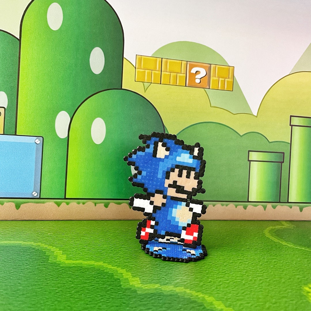 Super Mario Sonic the Hedgehog | Video Game Decor | Retro Gamer Gifts ...